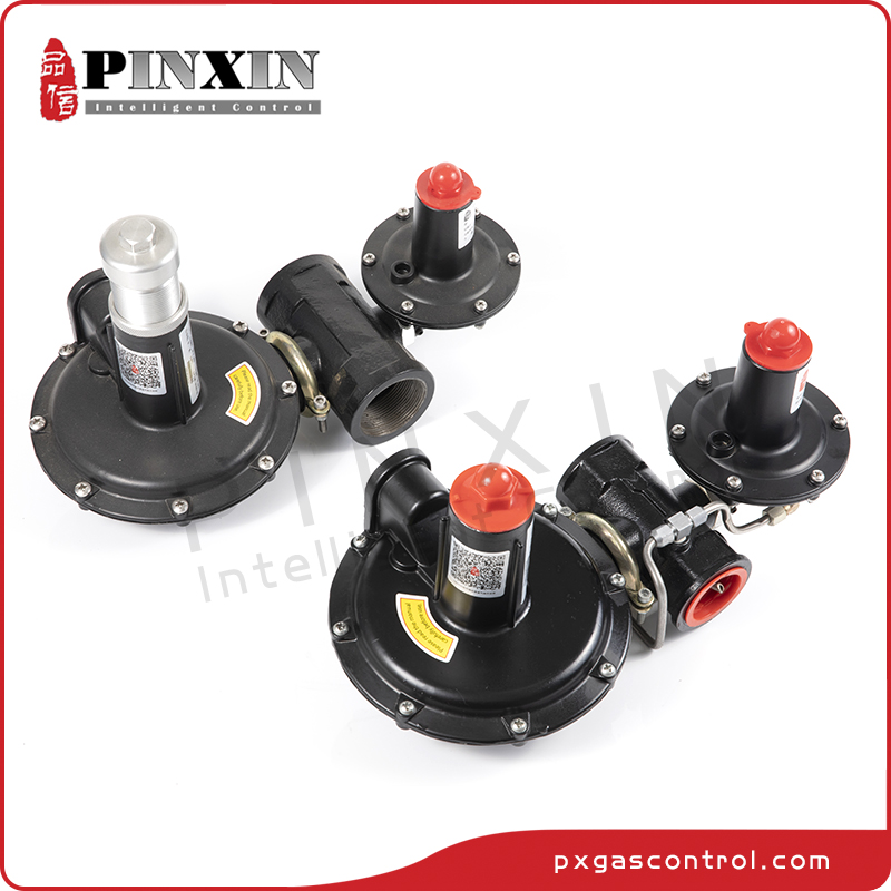 China China spring loaded direct acting natural gas pressure regulator ...